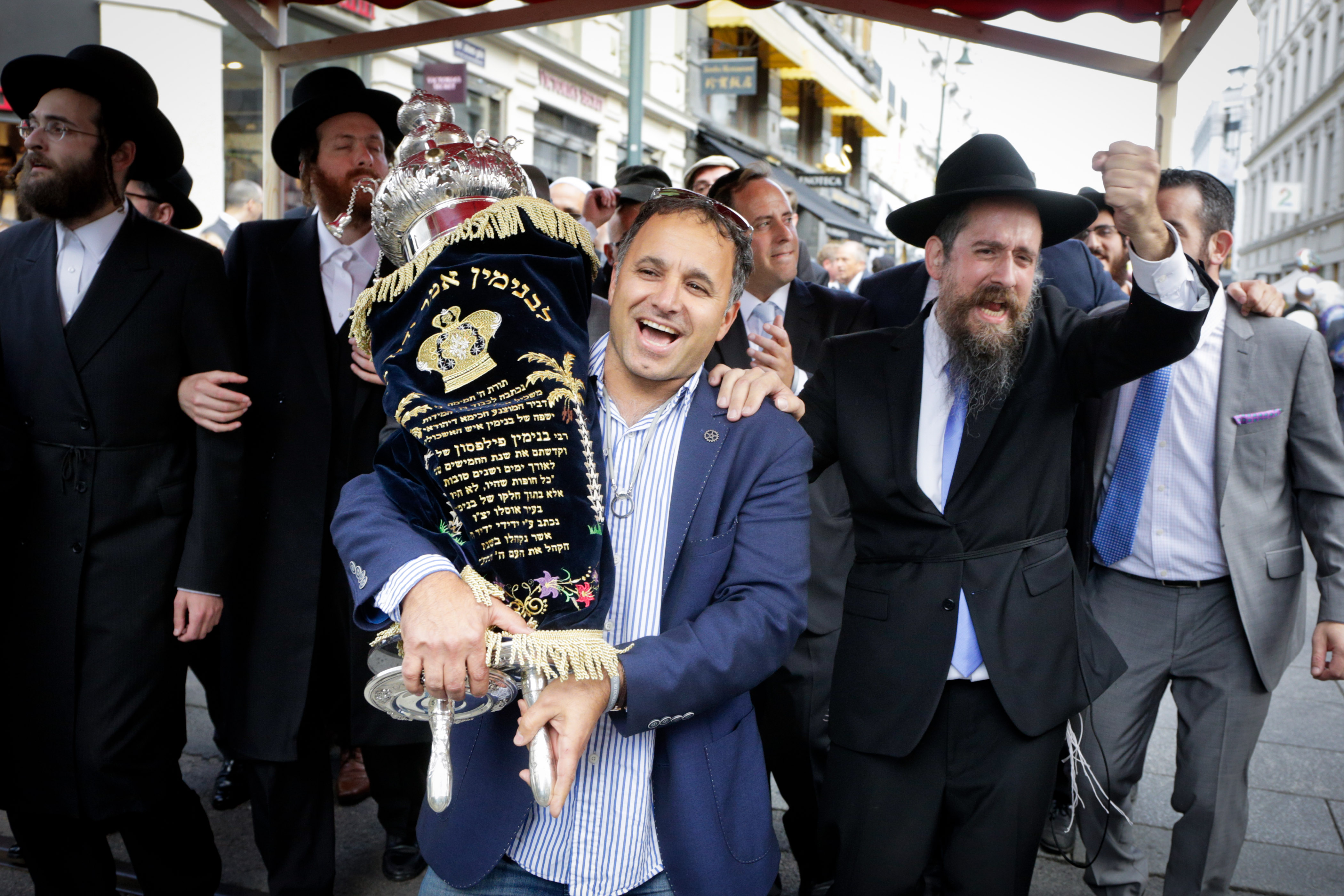 Oslo’s Jews Dance in the Streets, Hoping for Better Days Ahead - Chabad ...