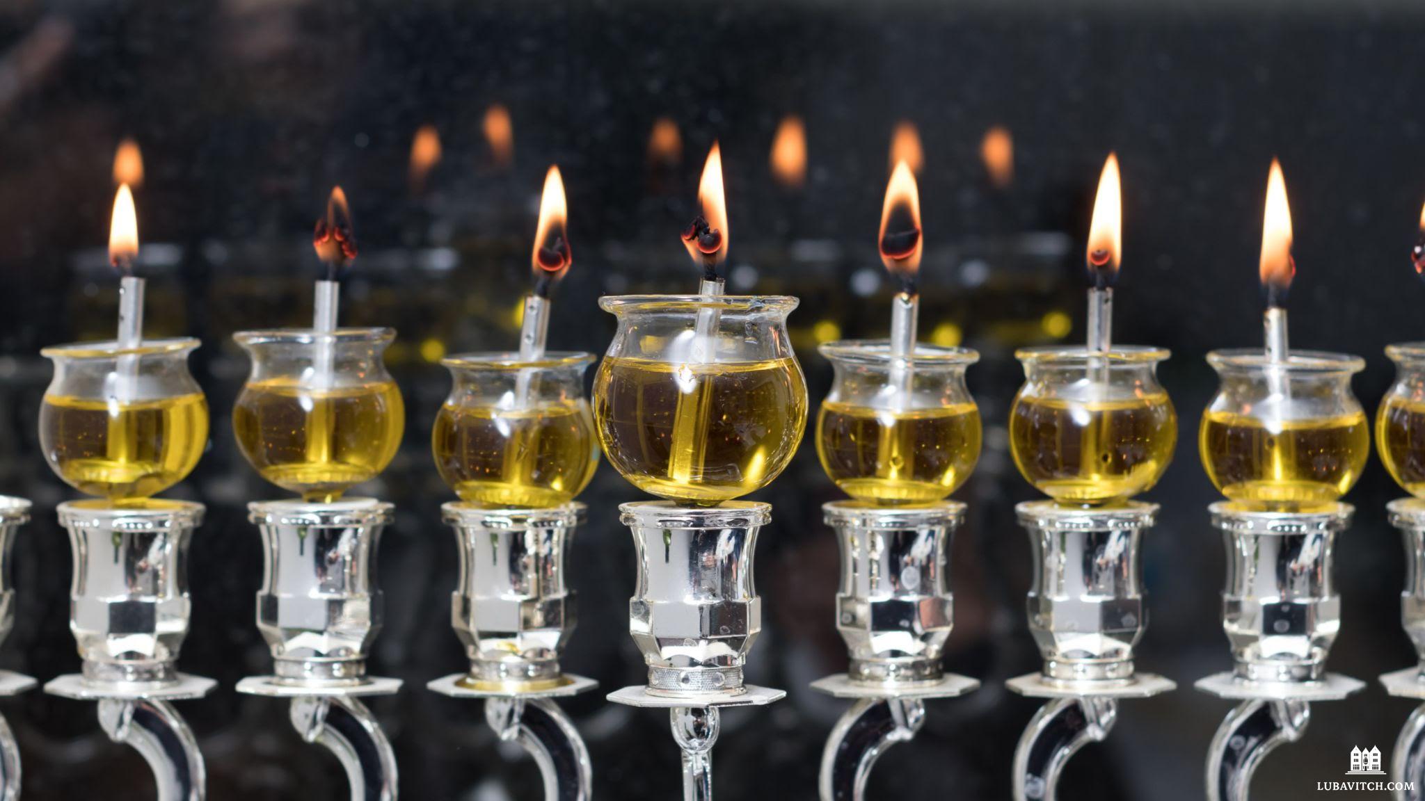 Moses Lighting the Menorah?! - Chabad Lubavitch World Headquarters